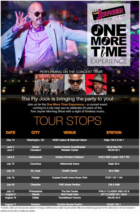 TJMS One More Time Tour coming to Cleveland - Z 107.9