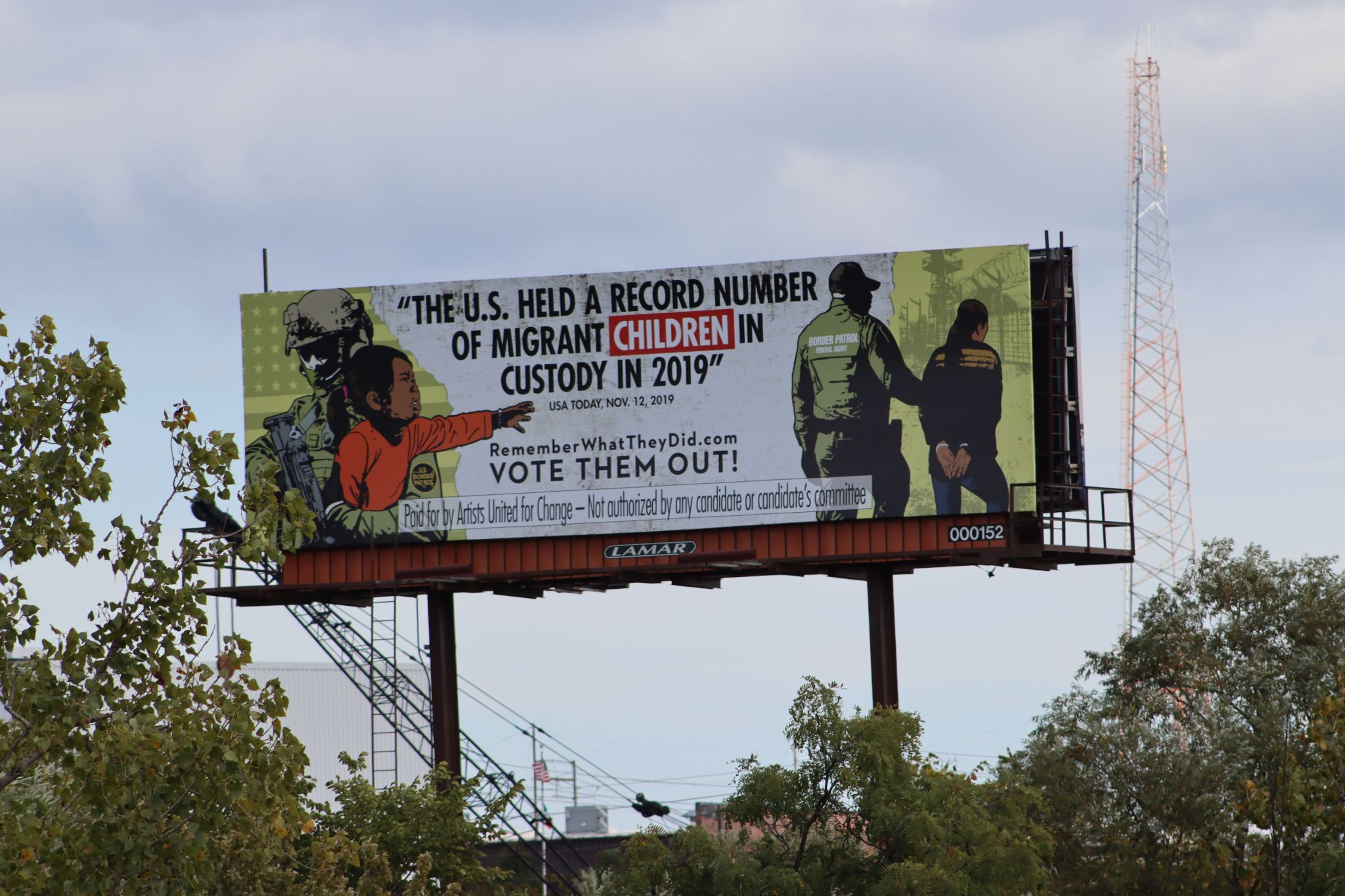 Donald Trump Billboards In Ohio For 2020 Election