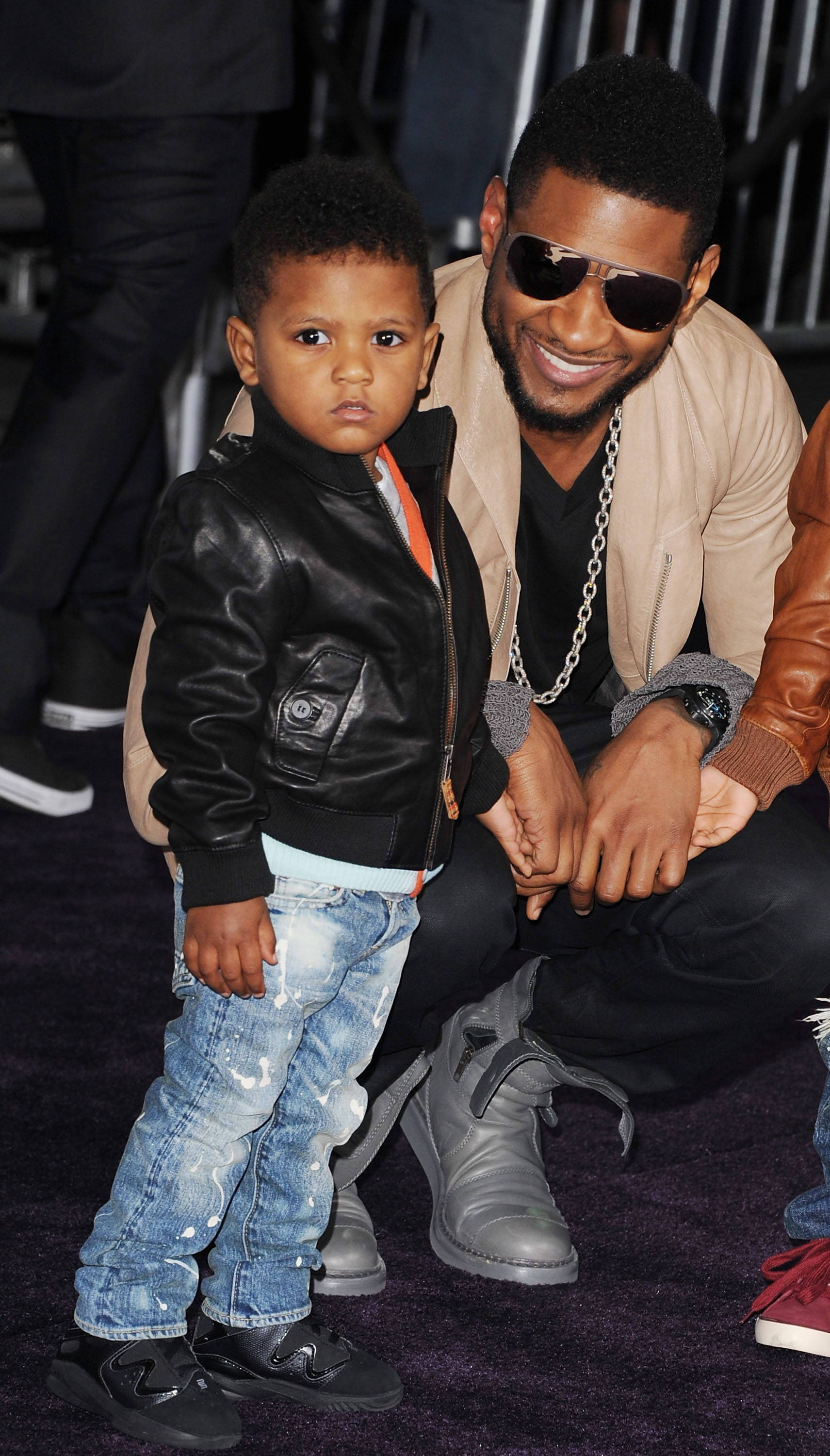 Happy Birthday Usher! Check Out His Adorable Family Pics Through The Years