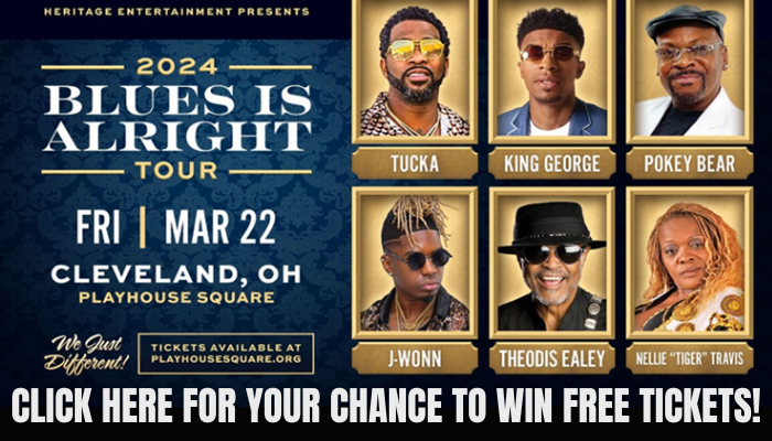 Register To Win FREE Tickets To The 2024 Blues Is Alright Tour!